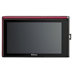 Nikon Coolpix S60 10MP Digital Camera with 5x Optical Vibration Reduction (VR) Zoom (Crimson Red)