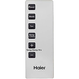 Haier Smart Window Air Conditioner | 8,000 BTU | Easy Install Kit Included | Complete With Wifi & Smart Home Connectivity | Energy Star Certified | Cools up to 350 Square Feet | 115 Volts | White