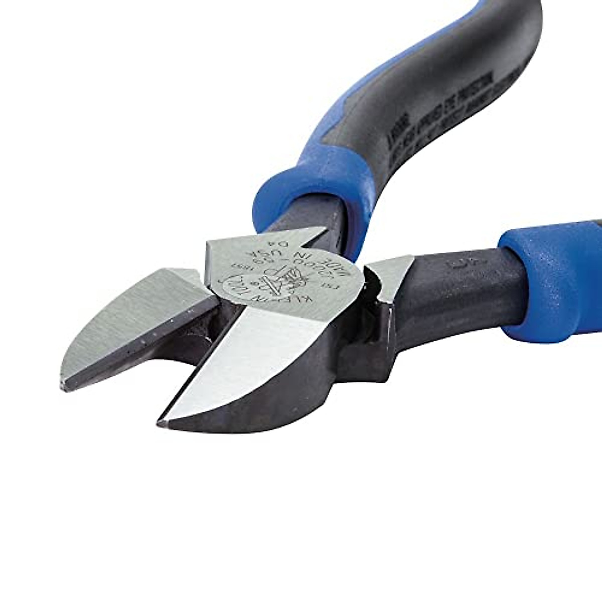 Klein Tools J2000-59 Pliers, Diagonal Cutting Journeyman Pliers with High-Leverage Design, Larger Head and Extra Long Blades, 9-Inch