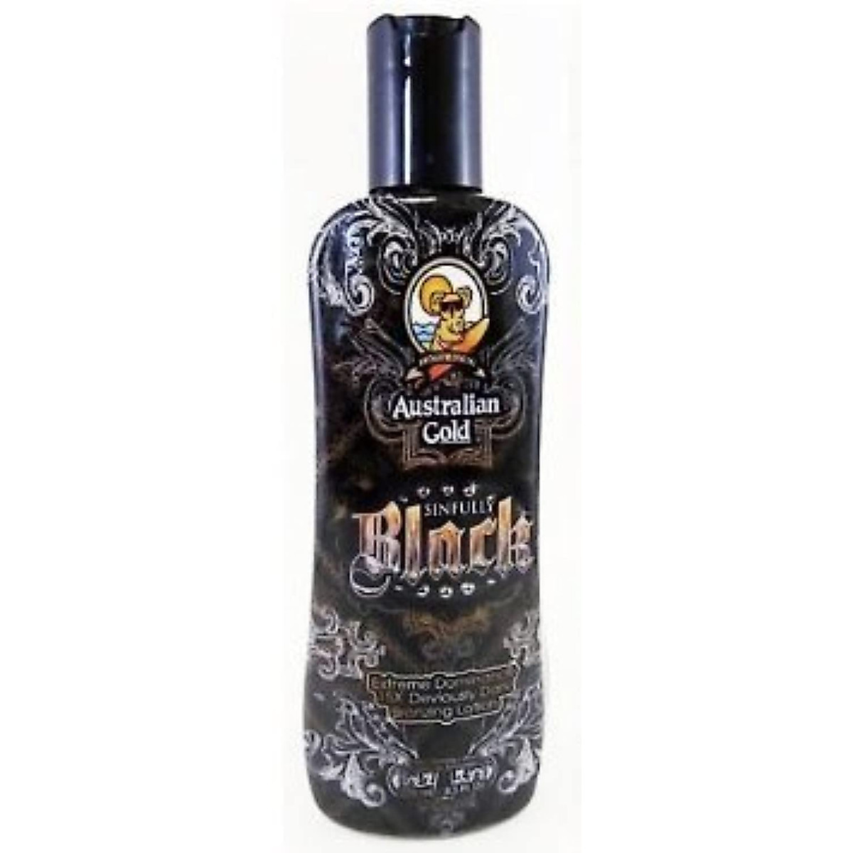 Australian Gold Sinfully Black Bronzer Tanning Lotion 8.5 Oz/ 250 Ml