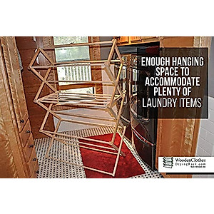 SXINDE Free Standing-Portable Garment Laundry Dryer-Collapsible Clothing Hanging Racks