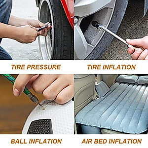 FYPower 20 Pieces Air Compressor Accessories kit, 3/8 inch x 50 ft Hybrid Air Compressor Hose Kit, 1/4" NPT Quick Connect Air Fittings, Tire Gauge, Chuck, Blow Gun, Swivel Plugs