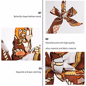 OSALADI Bowknot Silk Ribbon Bag Pendant Keychain Fashion Handbag Handle Decor for Purse Tote Bag Handbag