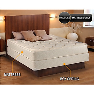 Dream Solutions USA DS USA Comfort Classic Gentle Firm Full XL (54"x80"x9") Mattress Only - Fully Assembled, Orthopedic, Good for Your Back, Long Lasting and 2 Sided