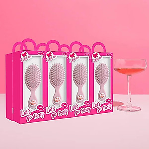 UMIUP 24PCS Pink Girls Party Favor Boxes Pink Doll Gift Boxes Decorations Boxes Can Built-in Party Favor and Goodie Bag Candy Boxes for Girls Birthday Party Cowgirl Birthday Bridal Shower Supplies ﻿