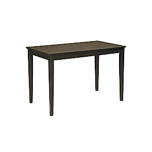 Signature Design by Ashley Kimonte Rectangular Dining Room Table, Black