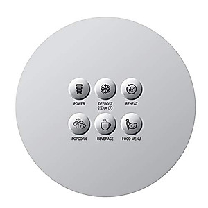 Breville Compact Wave Soft-Close Microwave Oven, Silver, BMO650SIL