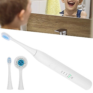 Rechargeable Electric Toothbrush, 4 Modes Electric Toothbrush Multifunctional Whiten Polished for Dental Care
