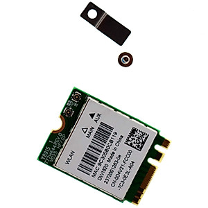 Deal4GO DW1820 802.11ac 867Mbps M.2 WLAN WiFi Adapter Wireless Card w/BT 4.1 for Dell Laptops Qualcomm QCNFA344A Windows 7/8/10 D4V21 0D4V21