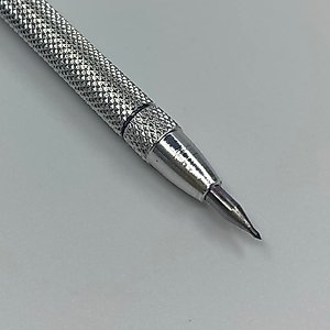 HeyooHeloo Aluminum Etching Engraving Pen,Tungsten Carbide Tip Scriber with Clip and Magnet 2 pack，Extra 2 Free Replacement Tips Included.（2 of pack）