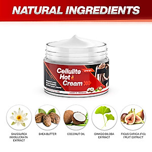 Umran Hot Slimming Cream - Fat Burning & Skin Firming for Waist, Belly, Hips, Thighs, Arms - 4oz, 120g