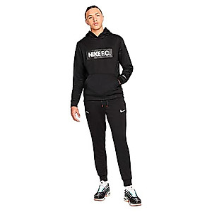 Nike Men's F.C. Dri-FIT Libero Pullover Soccer Hoodie (as1, alpha, x_l, regular, regular, Standard, Black, X-large)