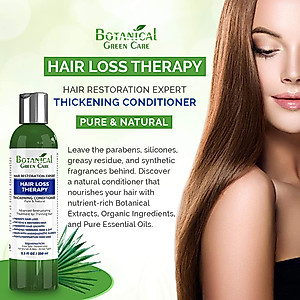 Botanical Green Care Thickening & Volumizing CONDITIONER, Hair loss Conditioner, Thickening Conditioner for Thinning Hair, Hair Growth Conditioner, Hair Strengthening, Hair Loss Products.Color Safe