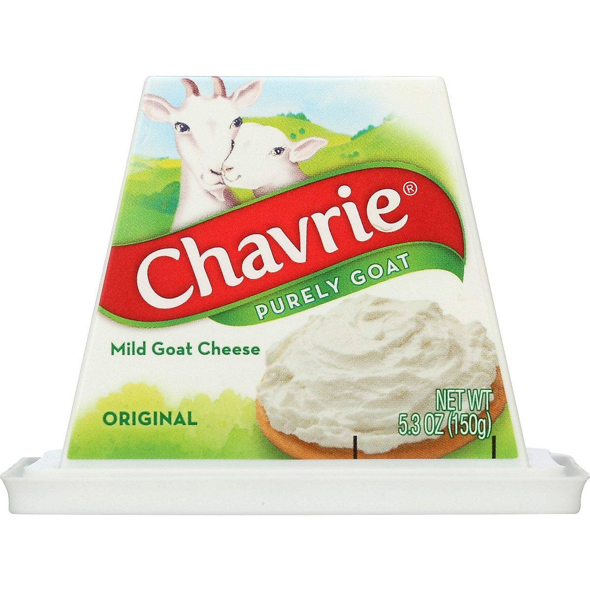 Chavrie, Plain Goat Cheese, 5.3 Ounce