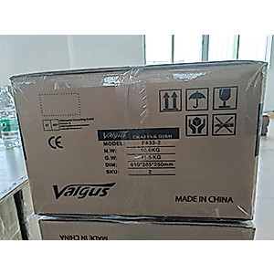 Valgus 2-Pack 8QT Stainless Steel Chafing Dish Buffet Chafer Set with Foldable Frame Water Trays, 2 Full Size, 4 Half Food Pans for Wedding, Parties, Banquet, Catering Events