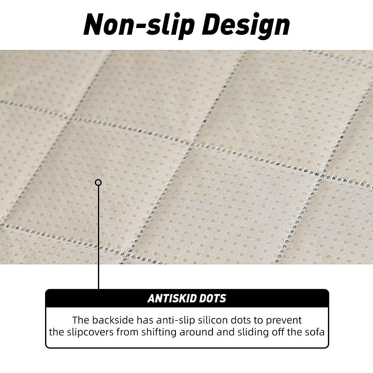 Arfntevss Corner Sectional Couch Covers 3-Piece Water Repellent L Shape Sofa Cover Set Quilted Anti Slip U-Shaped Sofa Slipcovers Living Room Furniture Protector for Pet Dog Cat (Navy Blue, Large)