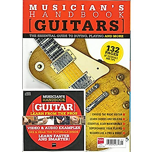 MUSICIAN'S HANDBOOK GUITARS MAGAZINE, 132 PAGES OF TUTORIALS & TIPS ISSUE,2017 FREE CD INCLUDED PRINTED IN UK ( PLEASE NOTE: ALL THESE MAGAZINES ARE PET & SMOKE FREE MAGAZINES. NO ADDRESS LABEL. (SINGLE ISSUE MAGAZINE )