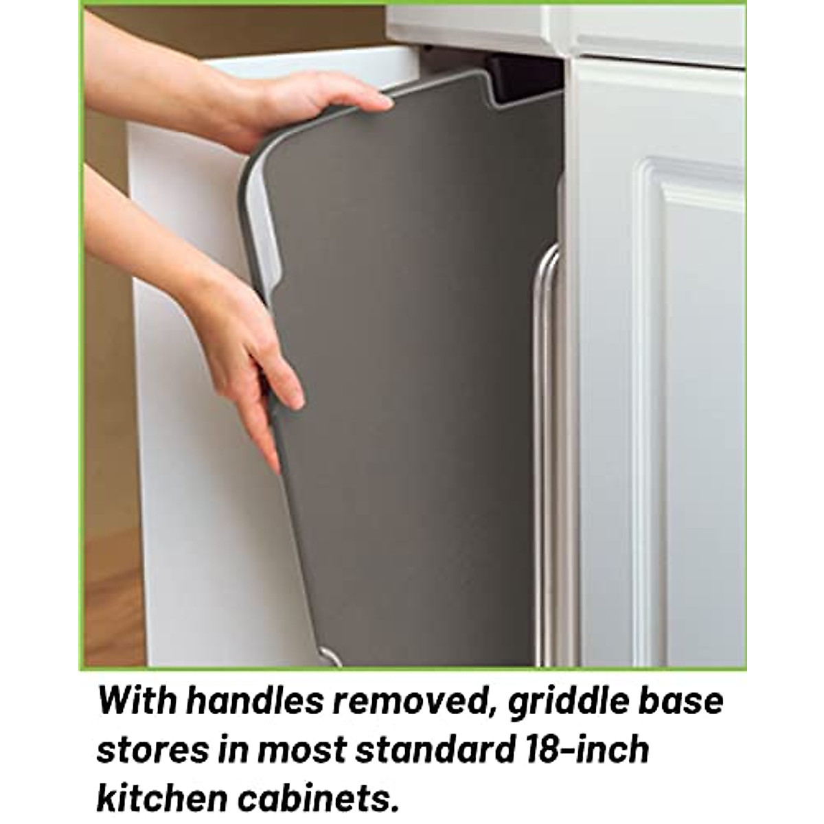 Ceramic Electric Griddle Nonstick - 22" Extra-large cooking surface griddle with Removeable handle (1500W),YHANNI