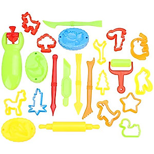 PRETYZOOM Kidcraft Playset Tools Clay Dough Tools for Accessories Clay Play Set DIY Clay Molds