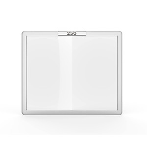 TEKWARE 3.54" X 4.25" CLEAR MAGNIFYING WELDING LENS, 2.50