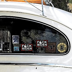 YINENA 100Pcs Biden Sticker Fuck Biden Stickers Biden Sucks Sticker Impeach Bidenc Sticker Biden Sticker Funny Sticker Decal Campaign Logo Parody Sticker for Car Motorcycles Helmets Laptop Decor 2x3 In