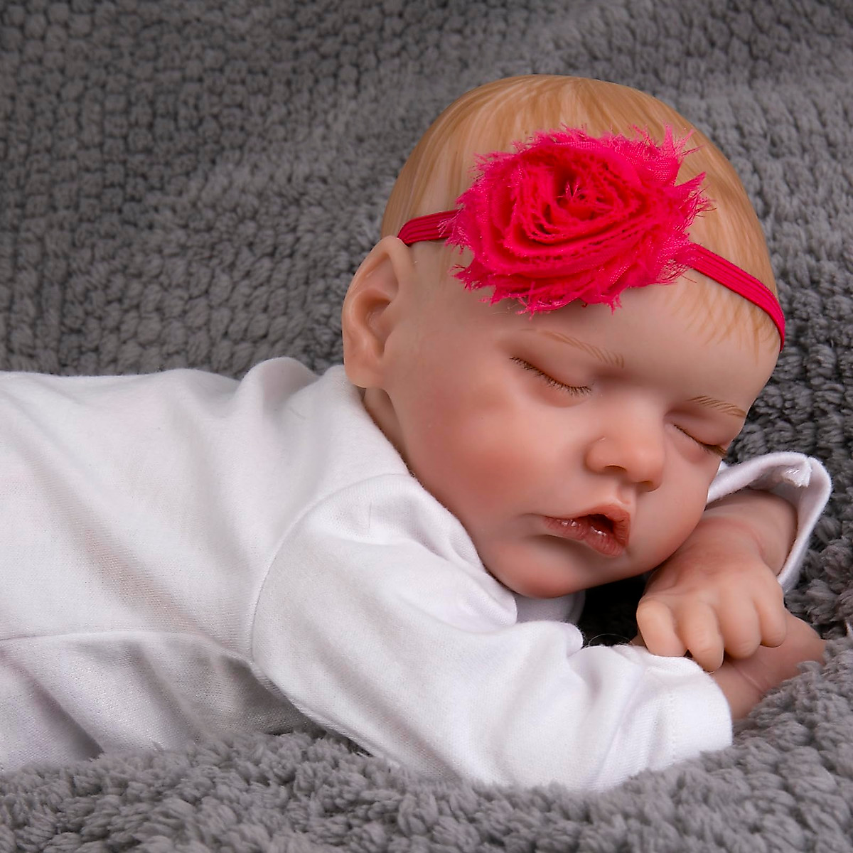 Aori Reborn Baby Dolls - Lifelike Newborn Baby Dolls, Full Body Vinyl Realistic Baby Doll Come with Feeding Toy Accessories and Gift Box Set