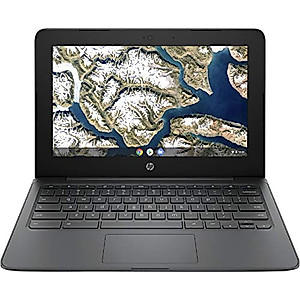 HP Newest Flagship Chromebook, 11.6" HD (1366 x 768) Display, Intel Celeron Processor N3350, 4GB LPDDR2, 32GB eMMC, Chrome OS, HD Graphics 500, 11A-NB0013DX, Ash Gray