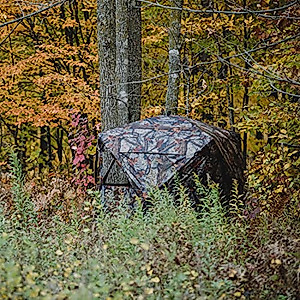 Barronett Blinds PR200BT Prowler 200 Ultra-Light Pop-Up Portable Hunting Blind, Woodland Camo, 71" x 71"