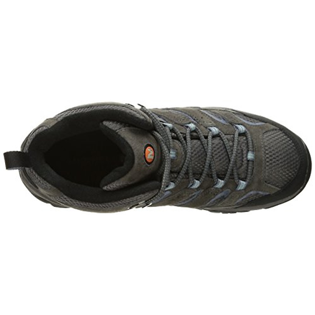 Merrell Women's Moab 2 Mid Waterproof Hiking Boot, Granite, 8 M US