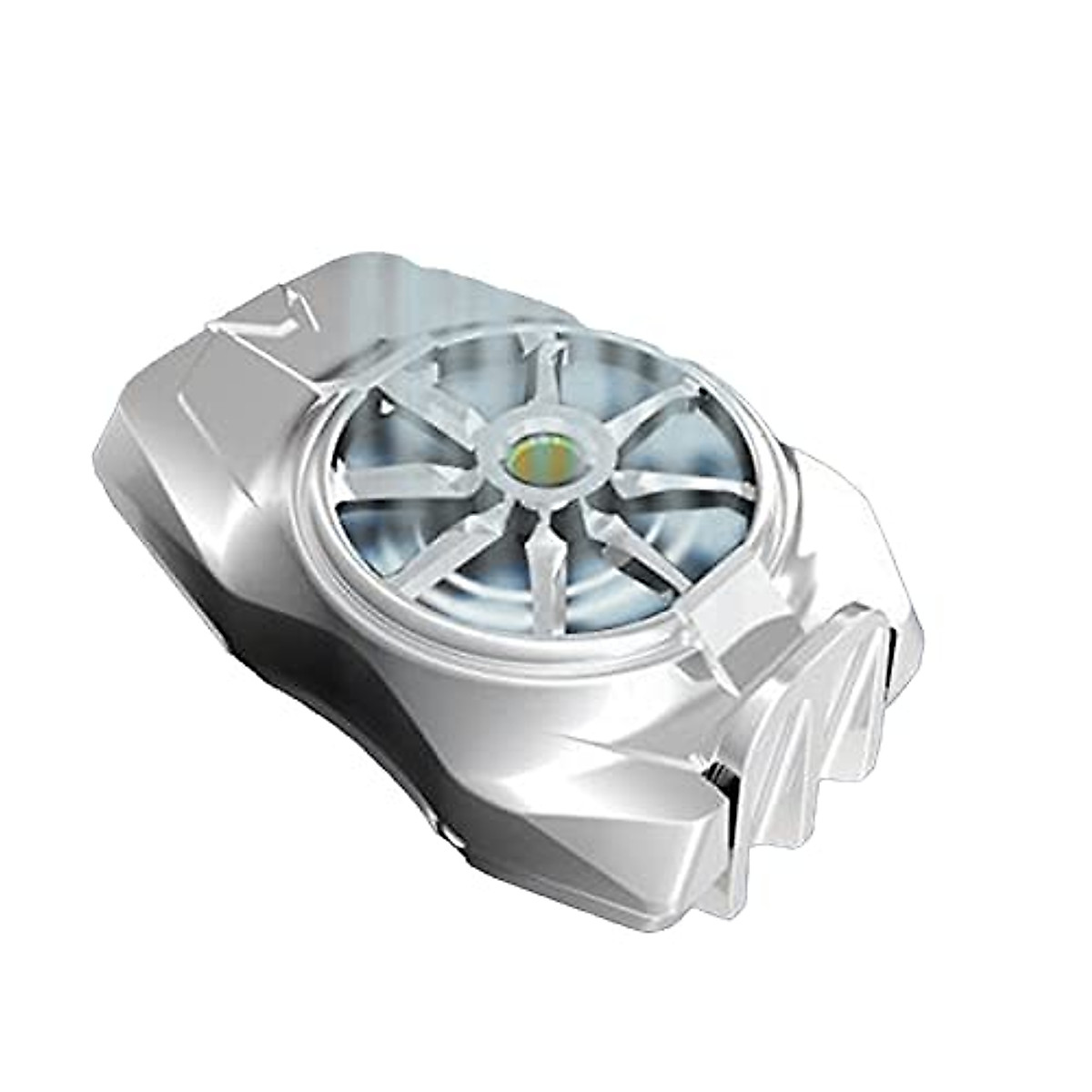 Universal Phone Cooler, Portable Quick Cooling CellPhone Radiator Gaming Cooler Fan for android devices Silver Plug-in