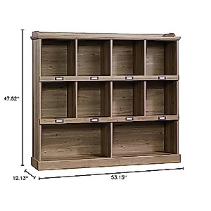 Sauder Barrister Lane 10-shelf Bookcase, Salt Oak finish