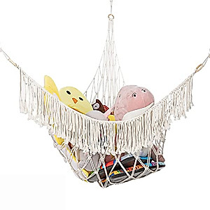 BESPORTBLE Stuffed Animals Toys Toys Toys Stuffed Animal Toy Hammock Toy Organizer Storage Net Plush Toys Holder Hanging Corner Net for Keeping Rooms Clean Toys Toys Toys Exercise Ball