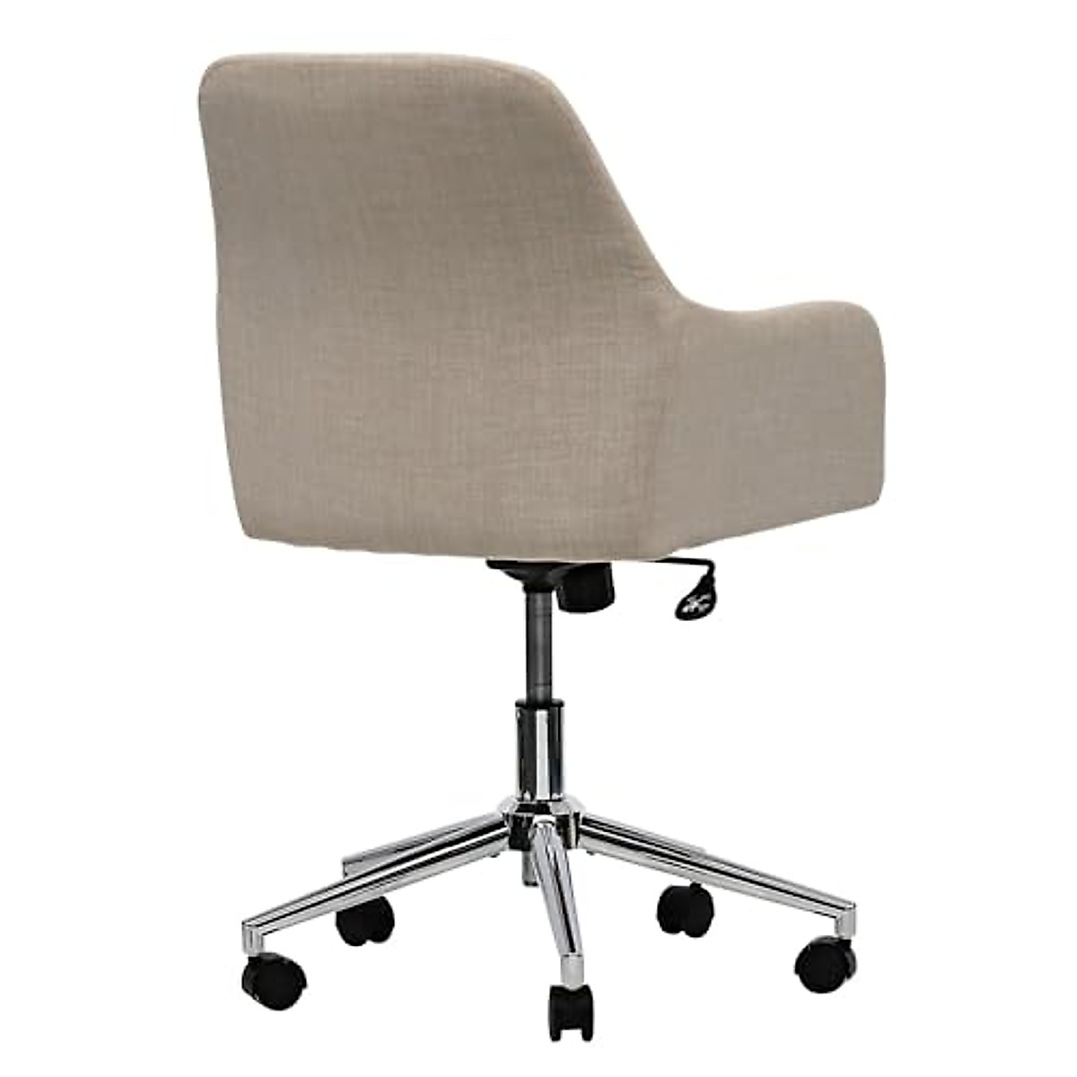Alera ALEWS4251 Mid-Century Task Chair Supports Up to 275 lbs. 18.9 in. to 22.24 in. Seat Height - Cream