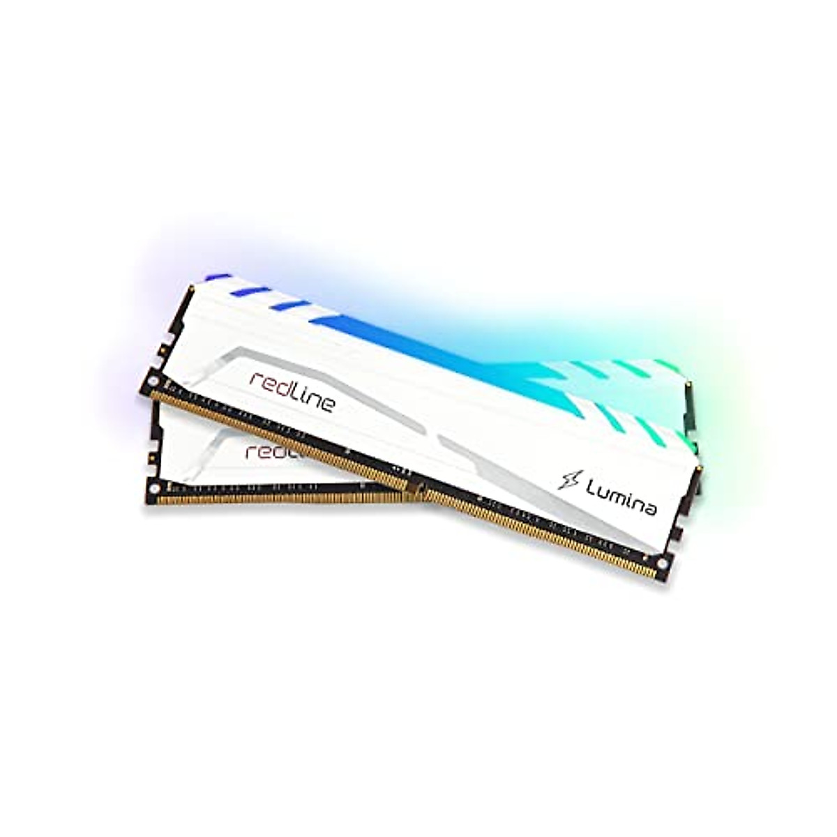 Mushkin Redline RGB White - DDR4 UDIMM - 64GB (2x32GB) 3600MHz CL-16-288-pin1.35V Desktop Ram - Non-ECC - Dual Channel - Lumina Heatsink (MLB4C360GKKP32GX2)
