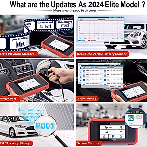 LAUNCH CRP123E OBD2 Scanner Engine Transmission ABS SRS Scan Tool,Code Reader with Oil Reset,SAS Reset,Throttle Adaptation,Wi-Fi Update,AUTO VIN,Car Diagnostic Tool for All Cars,Upgraded Ver.of CRP123