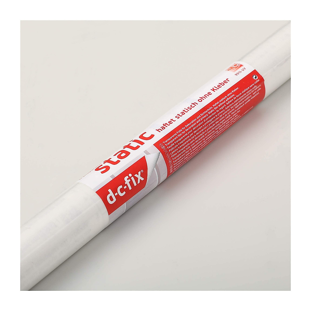 d-c-fix Removable Static Cling Privacy and Decorative Glass Window Decal Film for Home Office and Bath, Frost, 17.7'' x 59", Premium Grade