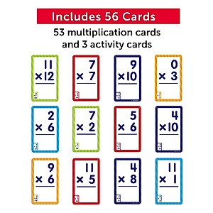 Flash Cards: Multiplication 0 - 12