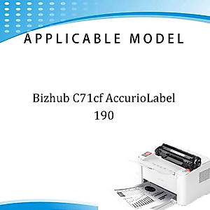 AOKLEY TN623 Compatible Printer Toner Cartridge for Konica Minolta Bizhub C71cf AccurioLabel 190 Printer Black