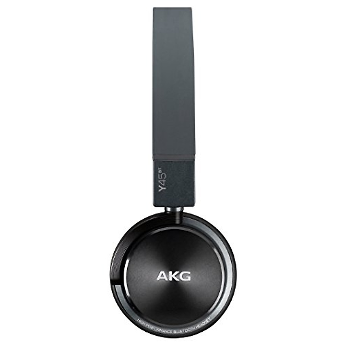 AKG Y45BT Black Mini On-Ear Wireless Bluetooth Headphone with NFC and By-Pass Cable, Black