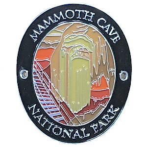 Mammoth Cave National Park Walking Stick Medallion - Kentucky - Traveler Series