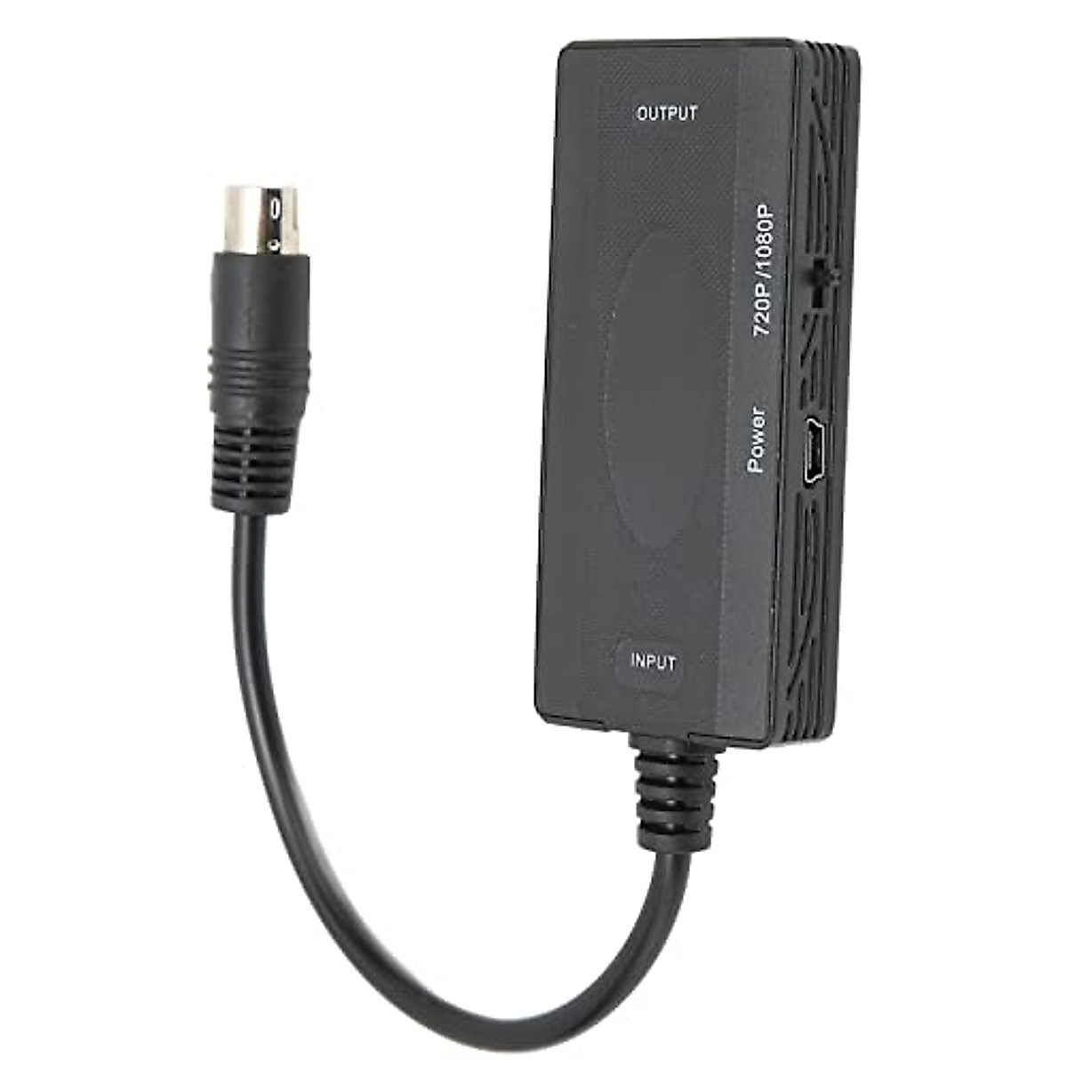 Shanrya Game Console Converter, Drive Free 720P Portable for SS Adapter Lossless for Sega for HDTV