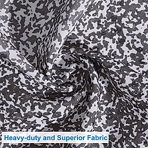 OLANLY Waffle Shower Curtain 72x72 Inches, Heavyweight Fabric, Machine Washable, Waterproof, Hotel Luxury Spa, Simple Modern Grey Shower Curtains for Bathroom, Guest Bath, Stalls and Tubs