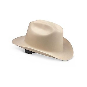 Jackson Safety Cowboy Hard Hats - 4 Point Ratchet Suspension - Western Outlaw Style - Multiple Colors - 4 Pack/Case