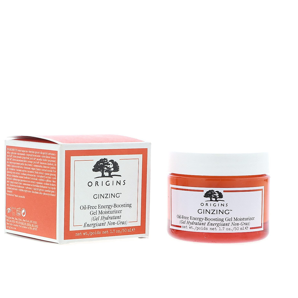 Origins Ginzing Energy Boosting Gel Moisturizer/Cream 1.7 ounce/50milliter Unbox