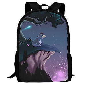 Printed Backpack Fashion Simple Customizable Casual Backpack For 15" Laptop Bags For Men And Women