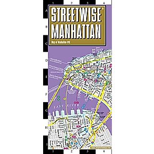 Streetwise Manhattan Map - Laminated City Center Street Map of Manhattan, New York (Michelin Streetwise Maps)