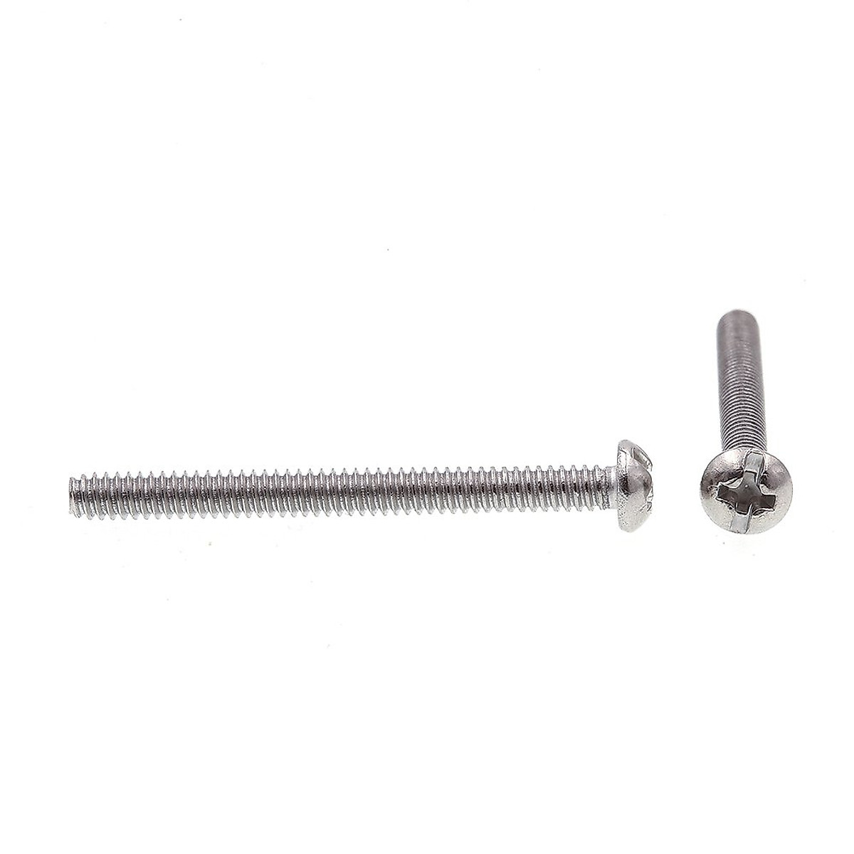 Prime-Line 9003284 Machine Screw, Round Head, Slotted/Phillips Combo, #6-32 X 1-1/2 in, Grade 18-8 Stainless Steel, Pack of 25