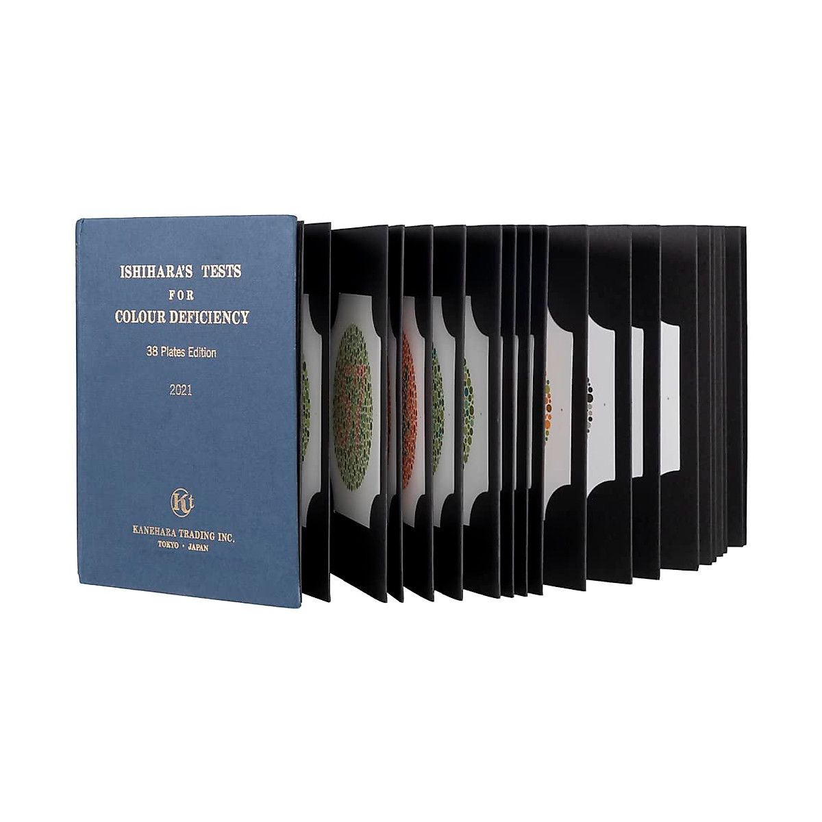 Kanehara Ishihara Test Chart Books, for Color Deficiency-38 Plate (Complete Edition) Book