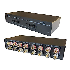 TC-7220 2-Way Amplifier Speaker Selector Switch Switcher Comparator Crossover Router