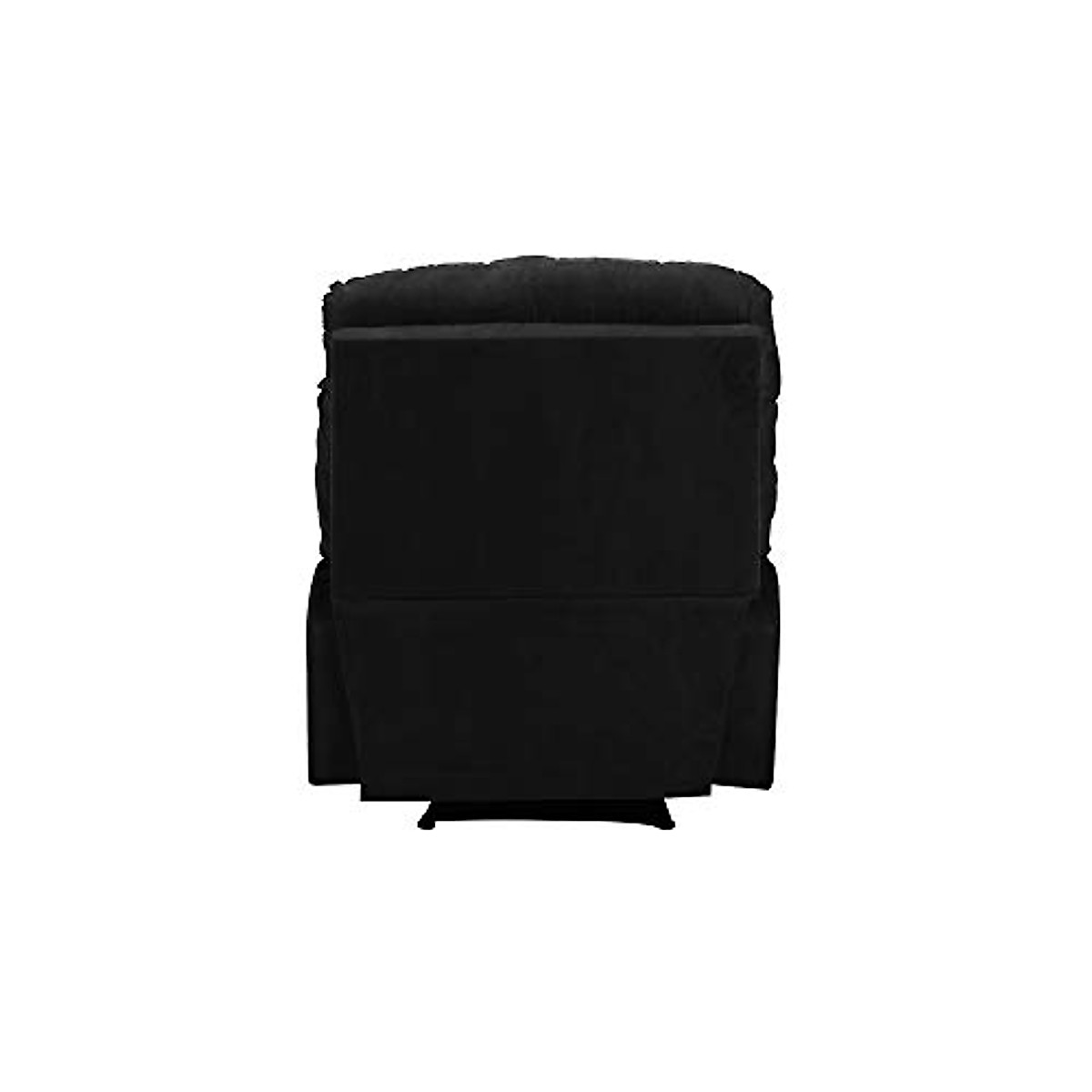 Kingway SF-1701 Recliner Sofa Chair, 35" L x 40" D x 40" H, Fabric, Black